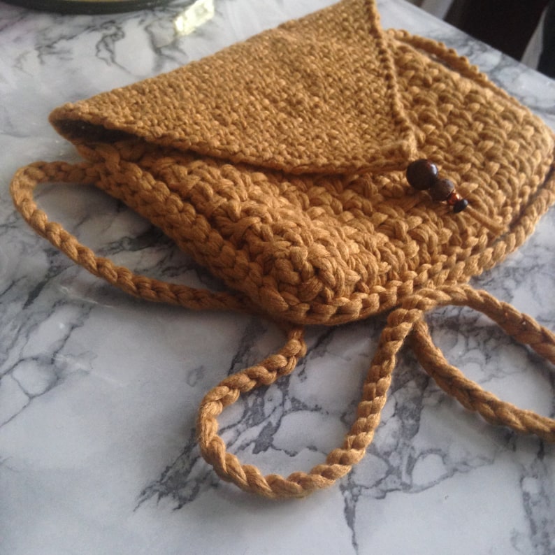 Envelope Purse for the Summer. Knitting Pattern. Cotton. Hand Knitted ...