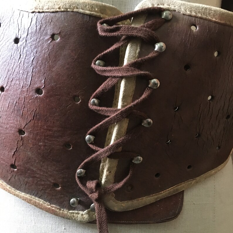 Antique 1800s Medical Leather Orthopaedic Corset Corrective Posture ...