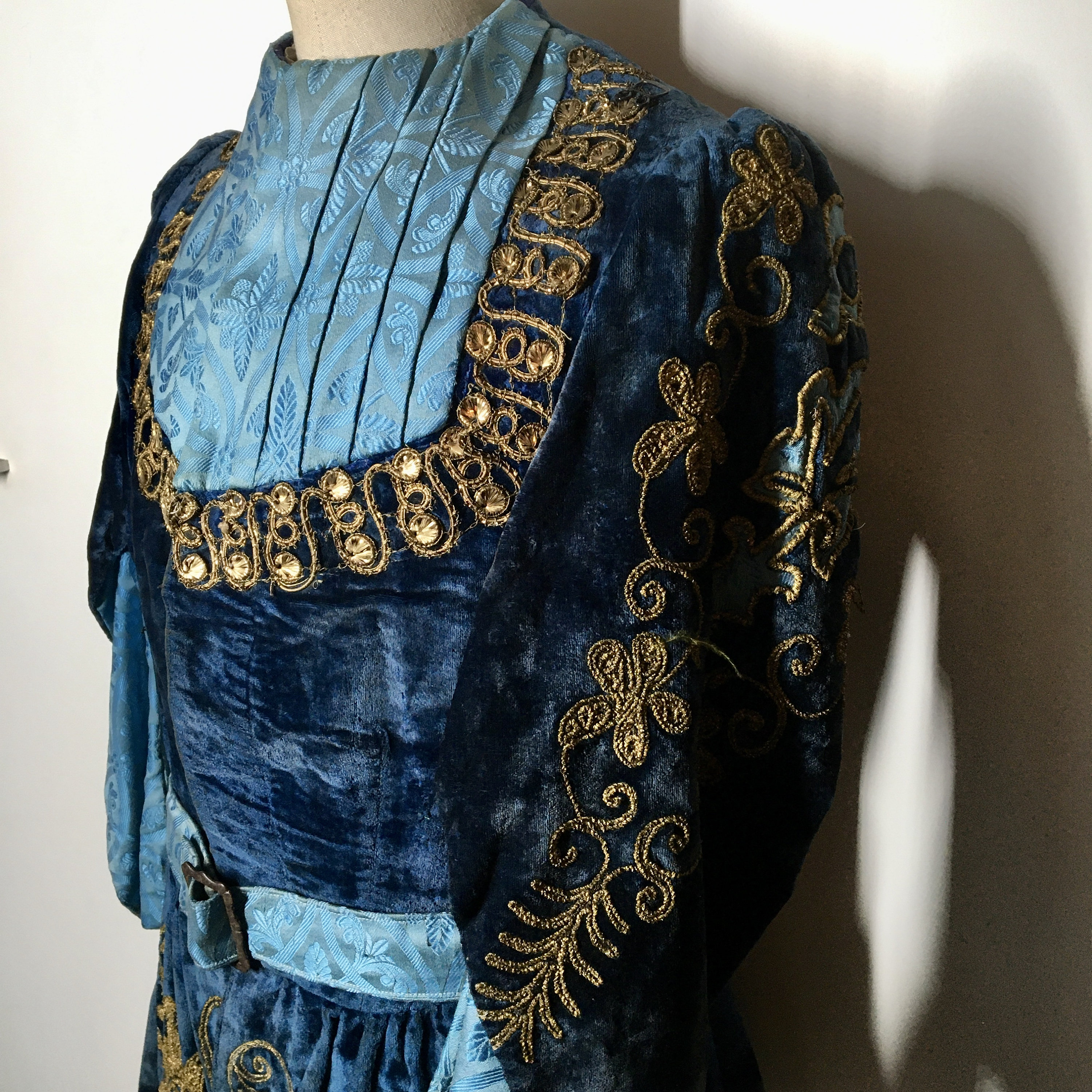 Antique 19th Century French Opera Theater Costume With Matching Hat ...