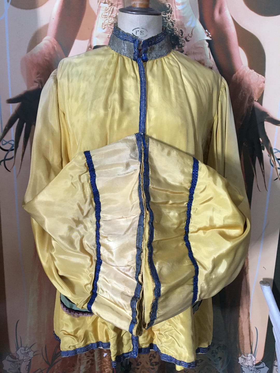 Antique 1930s Silk Theater Jacket Oriental Style - Etsy