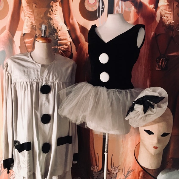 Pierrot Costume - Etsy