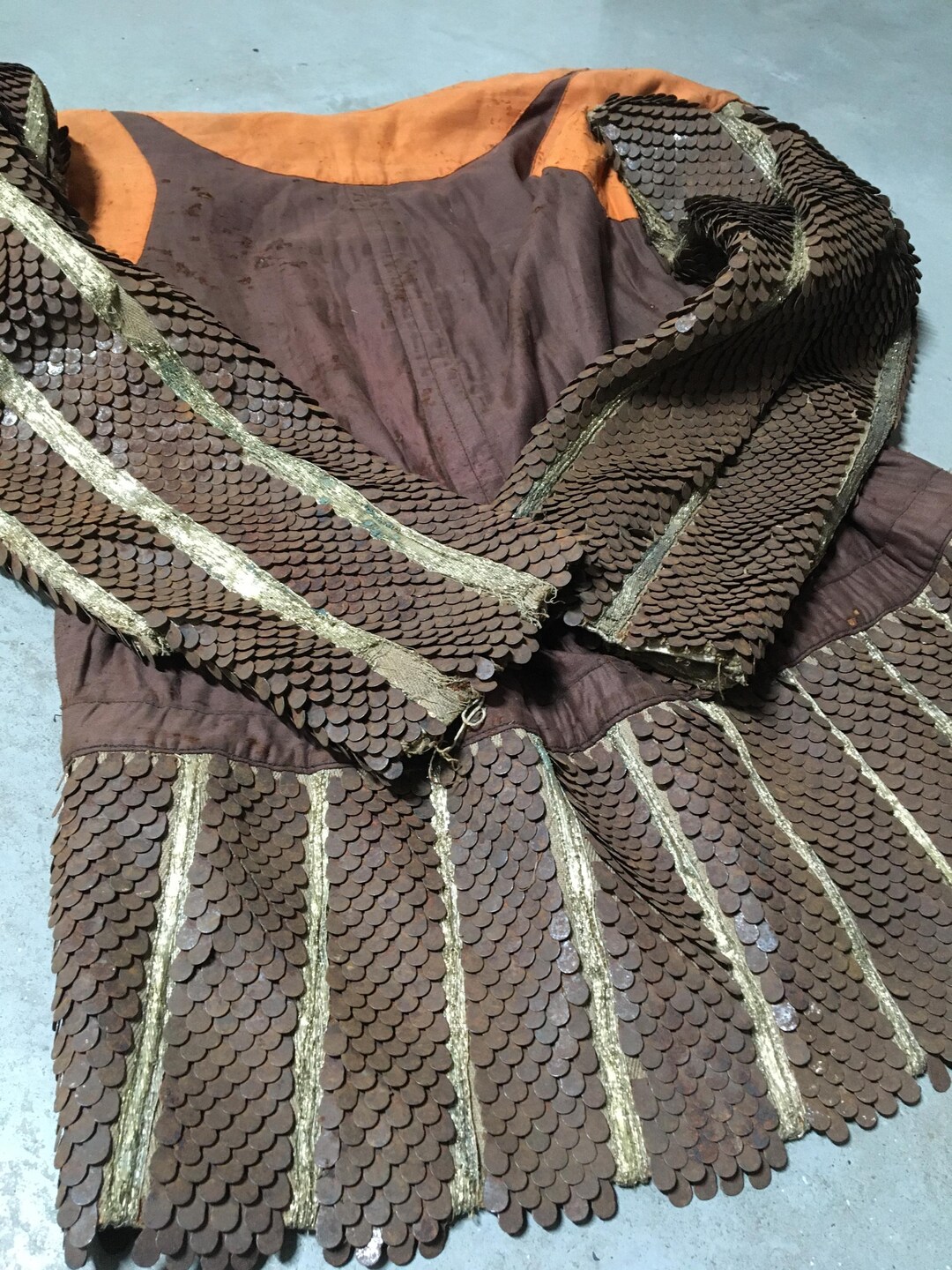 Very RARE Antique French Opera Theatre Armour Costume From the Mid 19th ...