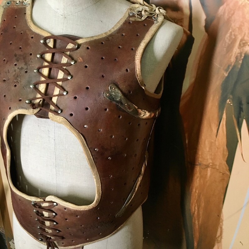 Antique 1800s Medical Leather Orthopaedic Corset Corrective Posture ...