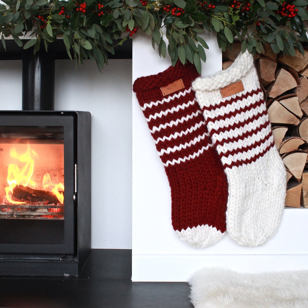 Mega Chunky Knitting Pattern Only | Jumbo Oversized Knitted Christmas ...