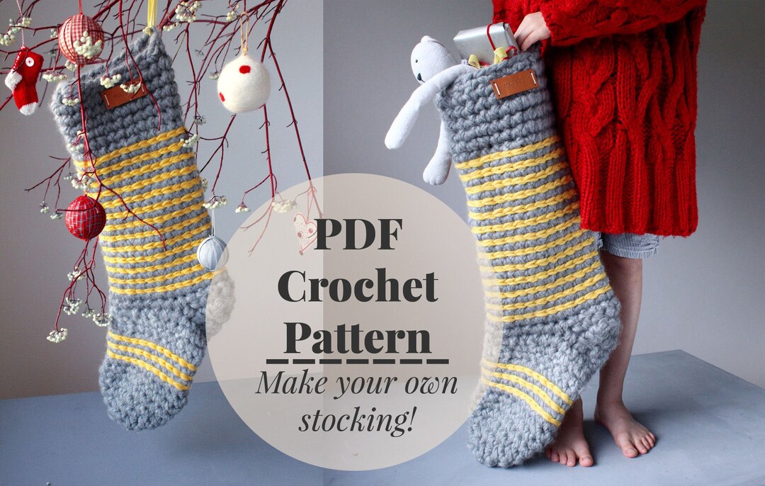 Instant Download Crochet Pattern | Jumbo / Mega Chunky Oversized Wool ...