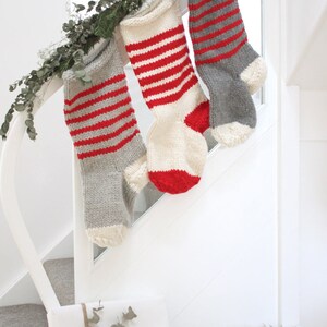 Knitting Pattern Only | Nordic Wool Christmas Stocking Pattern | Knit ...