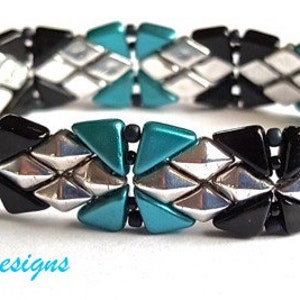 Beading Tutorial for Aztec Treasure Bracelet - Etsy