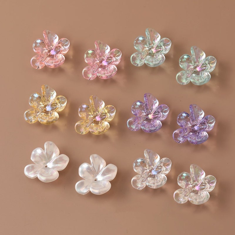 Acrylic Flowers - Etsy