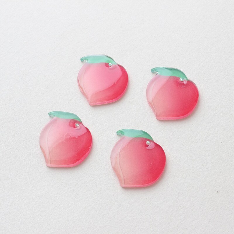 Peach Charms - Etsy