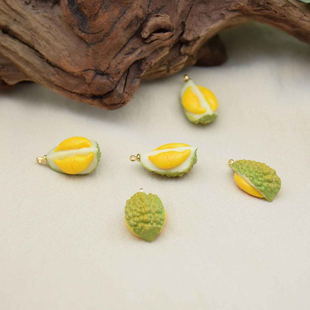 10pcs Resin 3D Durian Fruits Charm Pendant FG384-4 - Etsy