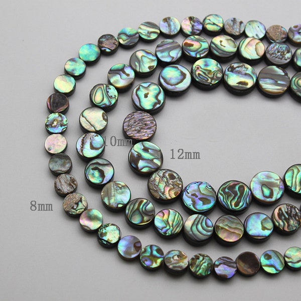 Flat Round Beads - Etsy