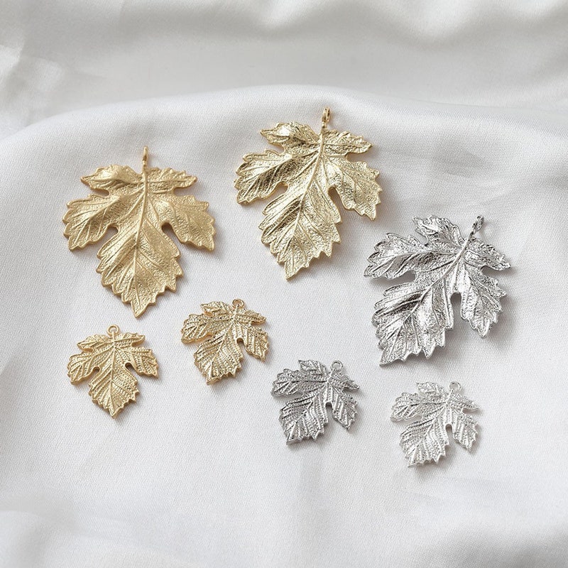 Silver Maple Leaf - Etsy