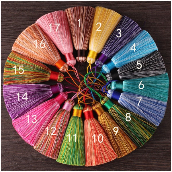 Mixed Color Tassel - Etsy