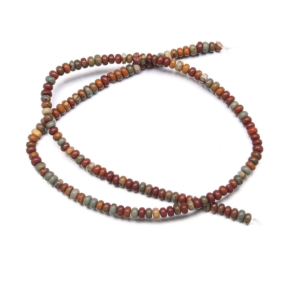 1strand 2x4mm Abacus Beads Natural Stone Beads Crystal Beads | Etsy