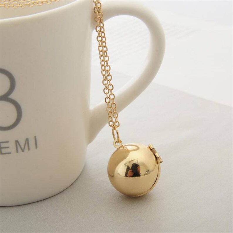 5pcs 18mm Brass Ball Locket Wish Box Magic Locket QF08871 - Etsy