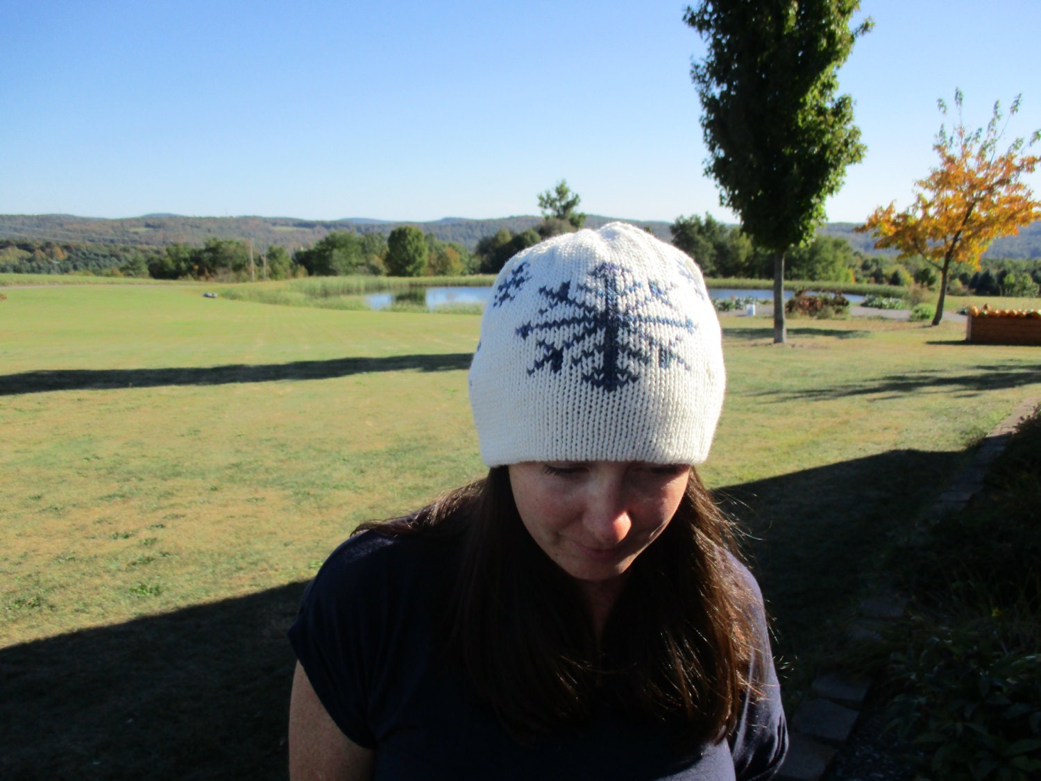 Flurry Snowflake Hat Knitting Pattern for Adults - Etsy