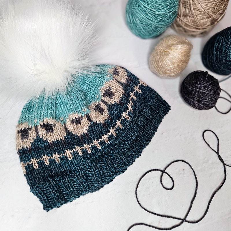 Sheep Fair Isle Hat Pattern - Etsy