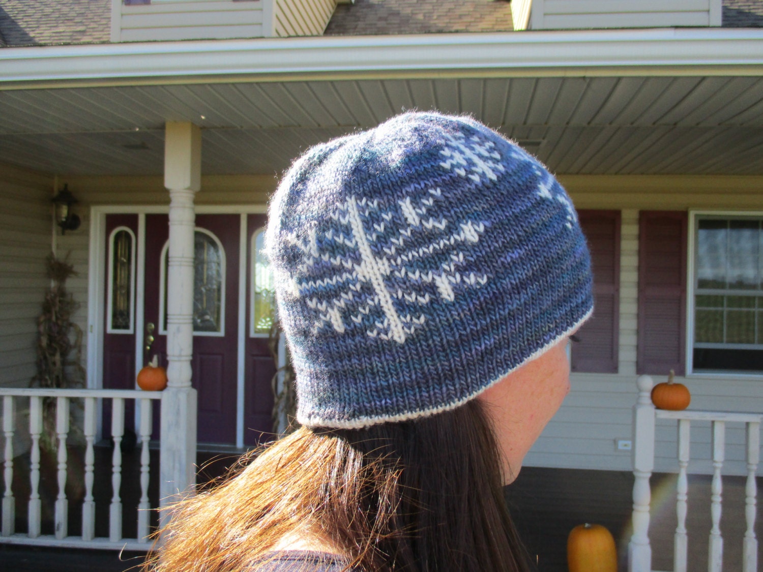 Flurry Snowflake Hat Knitting Pattern for Adults - Etsy