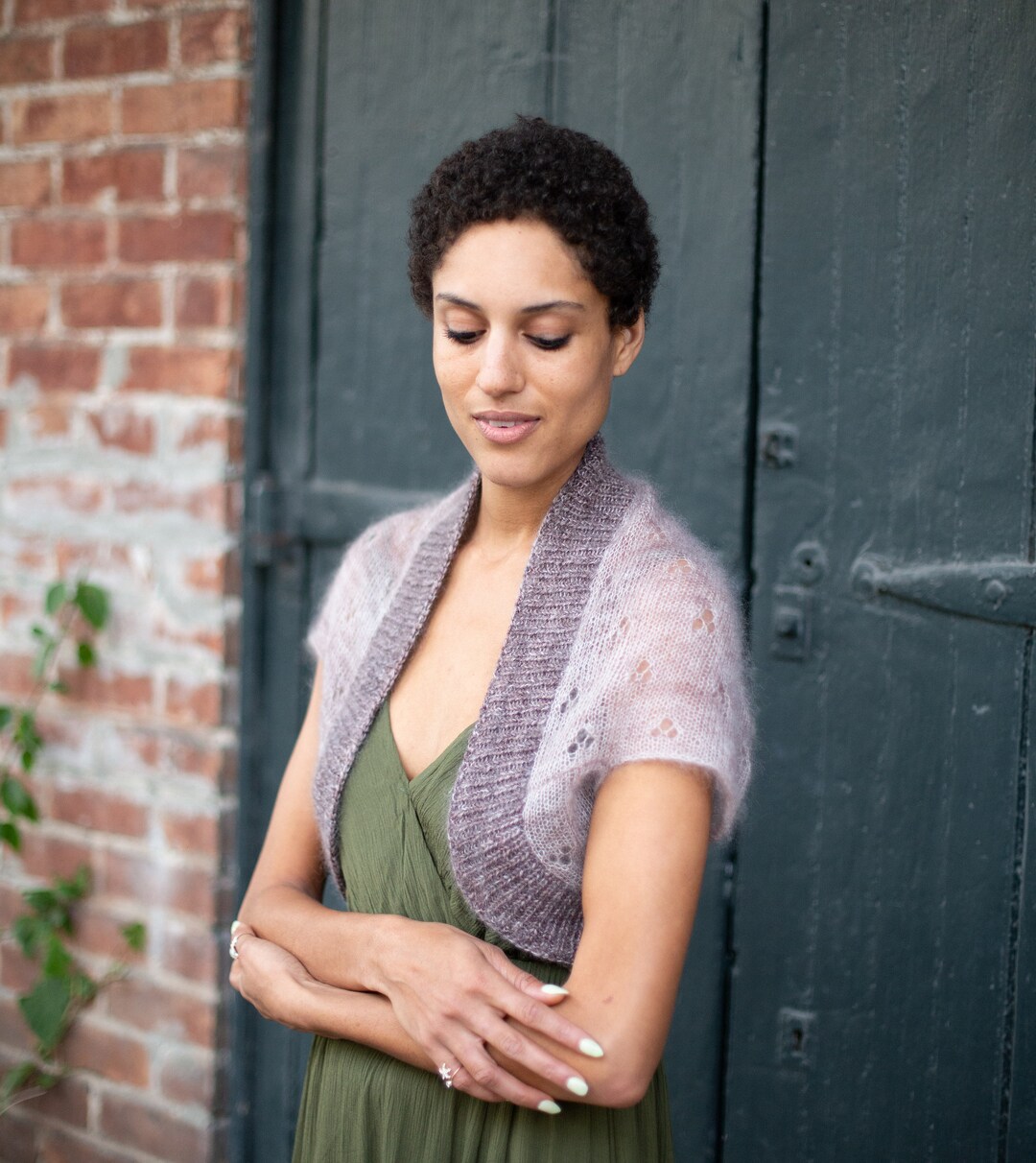 Will O' the Wisp Shrug Bolero Knitting Pattern - Etsy
