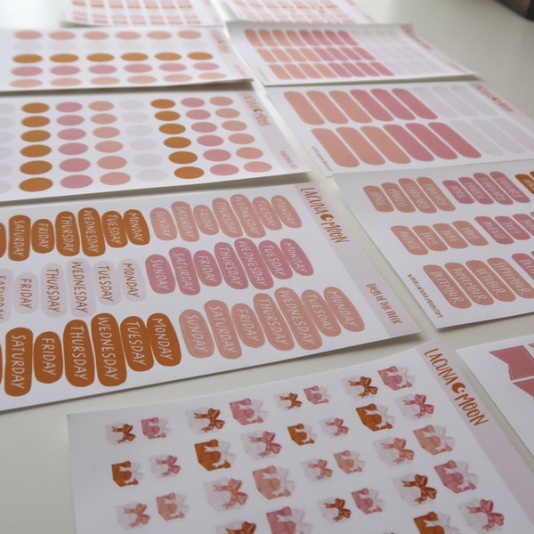 Journal Stickers - Etsy UK