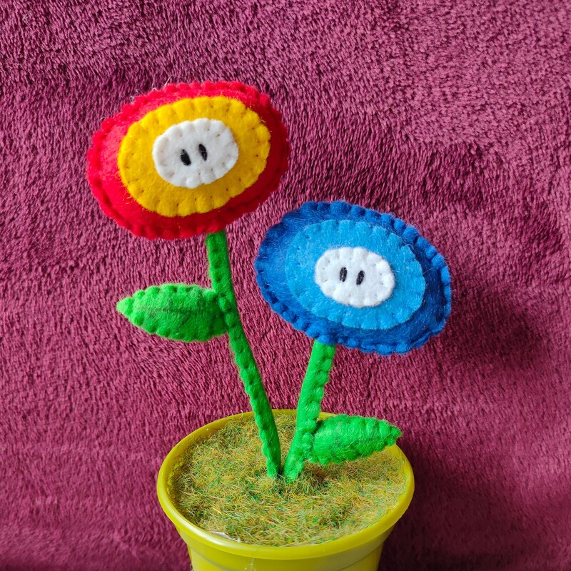 Mario Fire Flower - Etsy