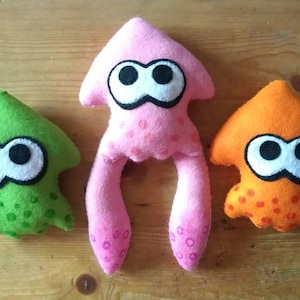 Handmade Splatoon Squid Plush - Etsy