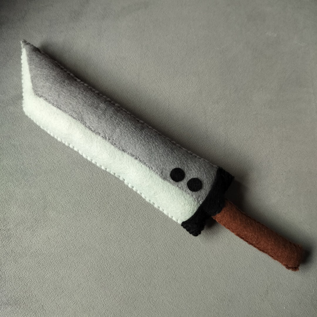 Mini Plush Buster Sword - Etsy
