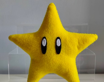 Mario Super Star Plush - Etsy
