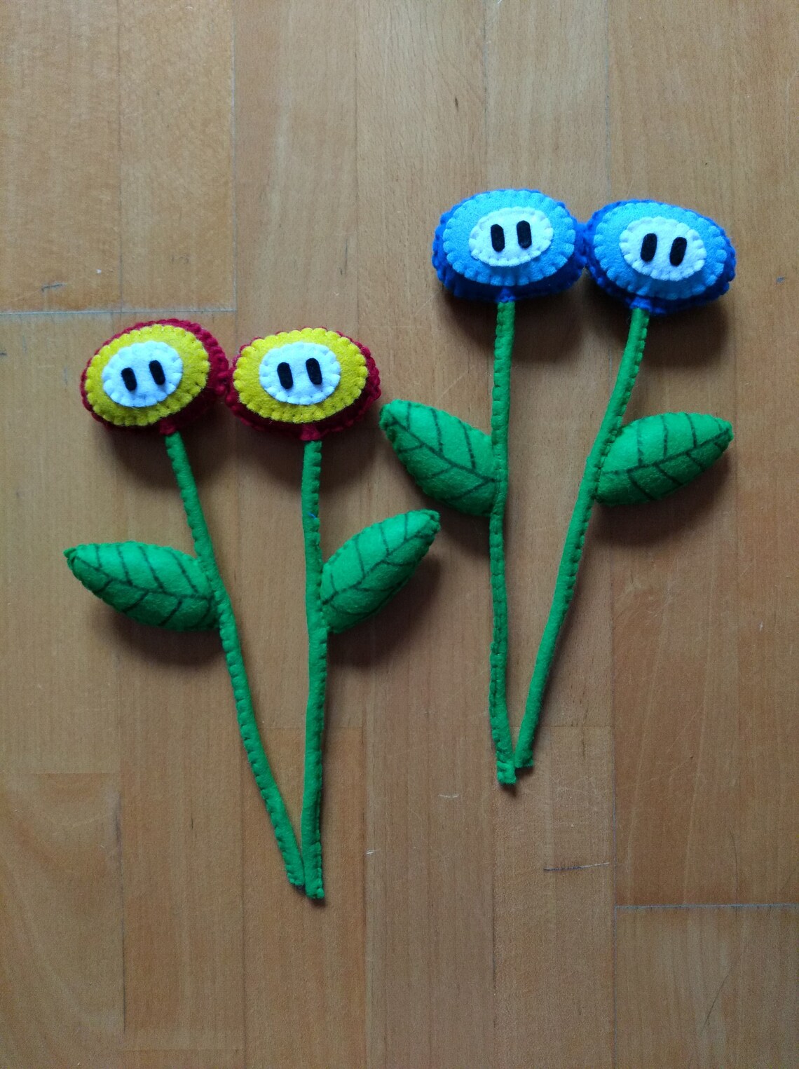 Handmade Mario Flowers Single Stem - Etsy