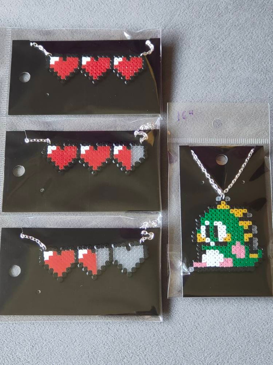Mini Hama Bead Gamer Necklaces - Etsy