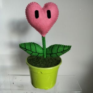 Handmade Potted Plush Mario Flower Power Up - Etsy
