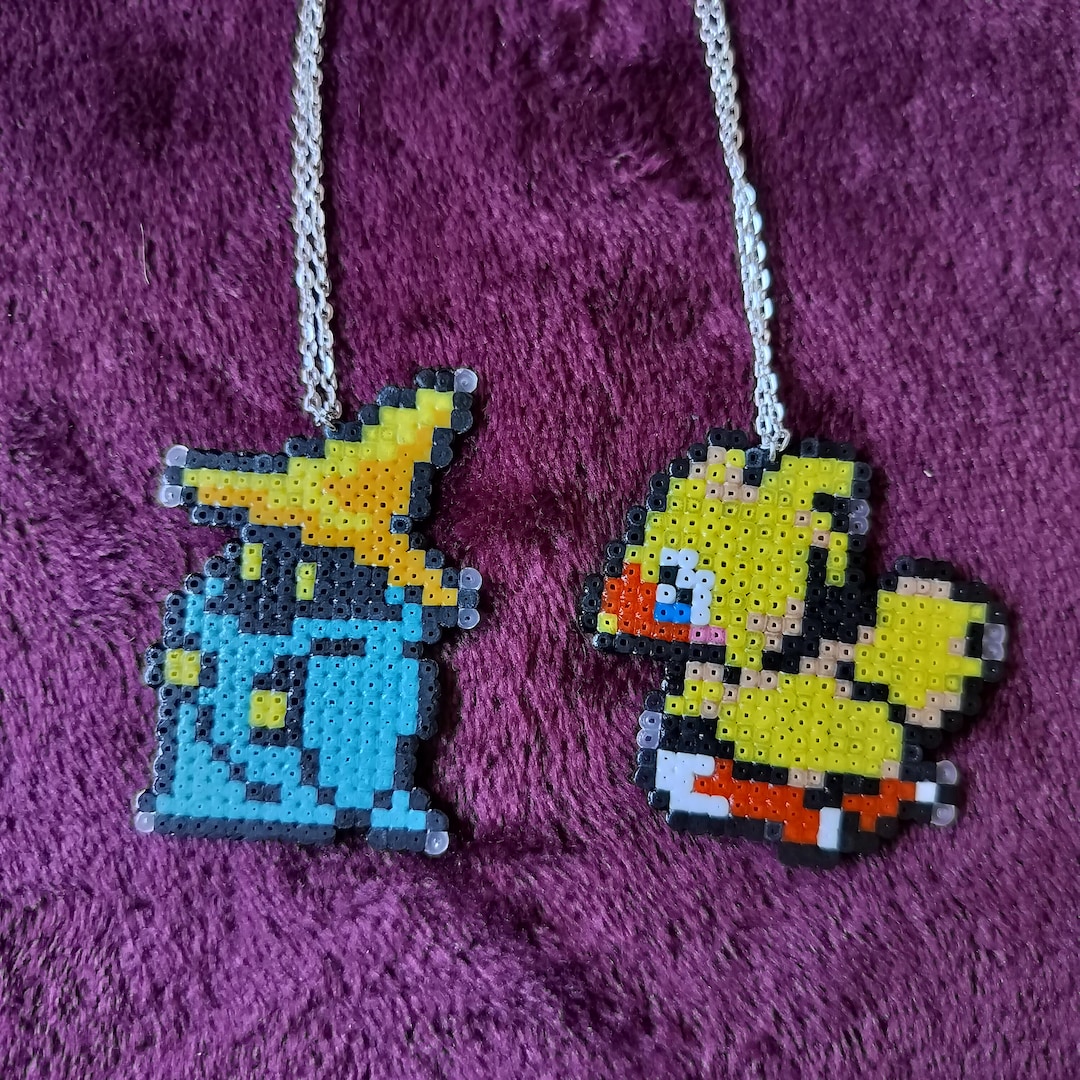 Handmade Hama Final Fantasy Necklace - Etsy