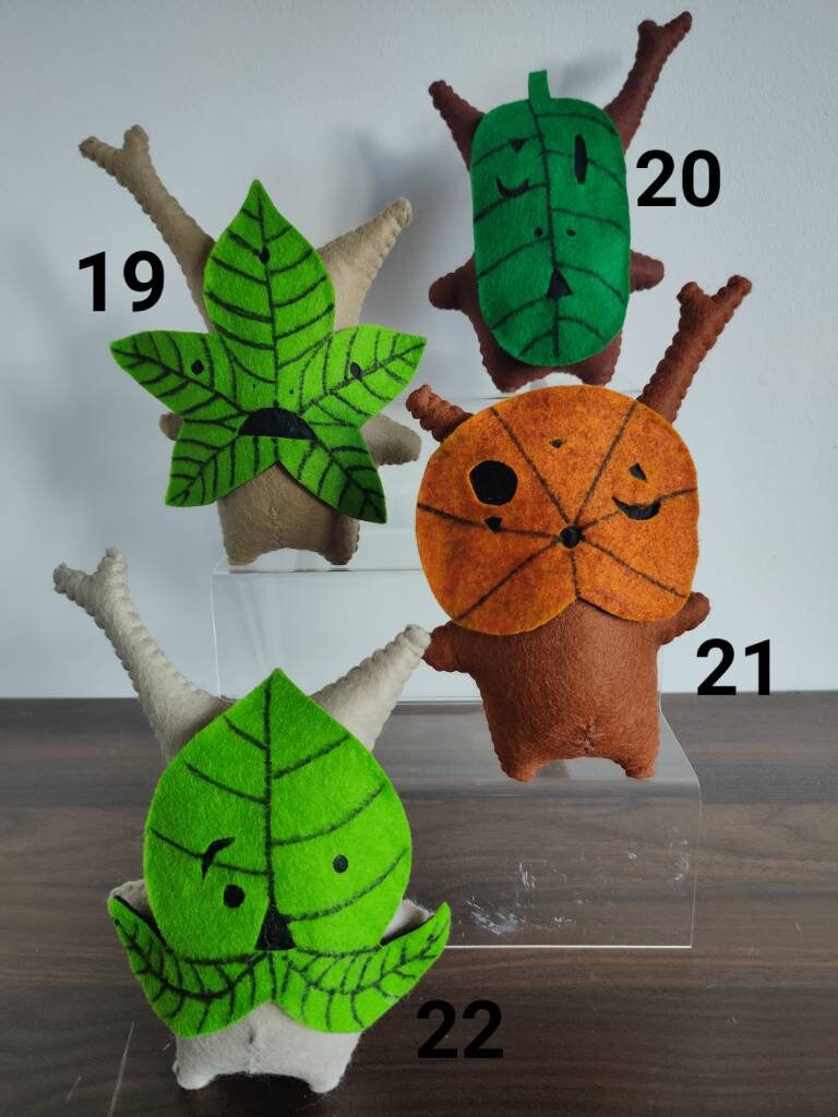 Handmade Plush Korok - Etsy