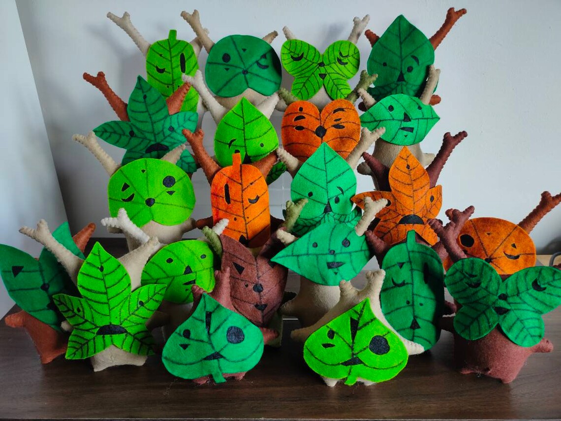 Handmade Plush Korok - Etsy