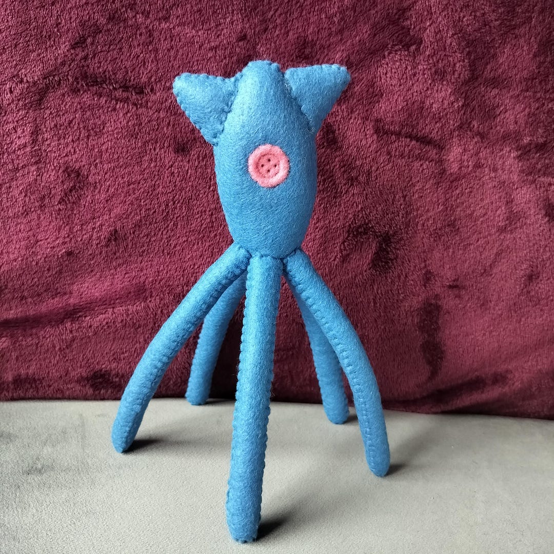 Coraline Squid Toy Plush - Etsy