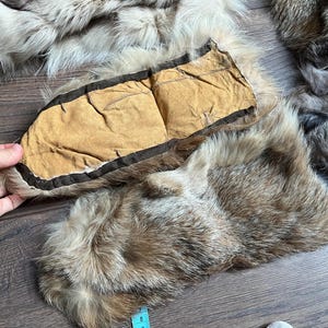 Huge Pile of Scrap Furs Fur Coat Scarves Collars Cross Fox, Beaver ...