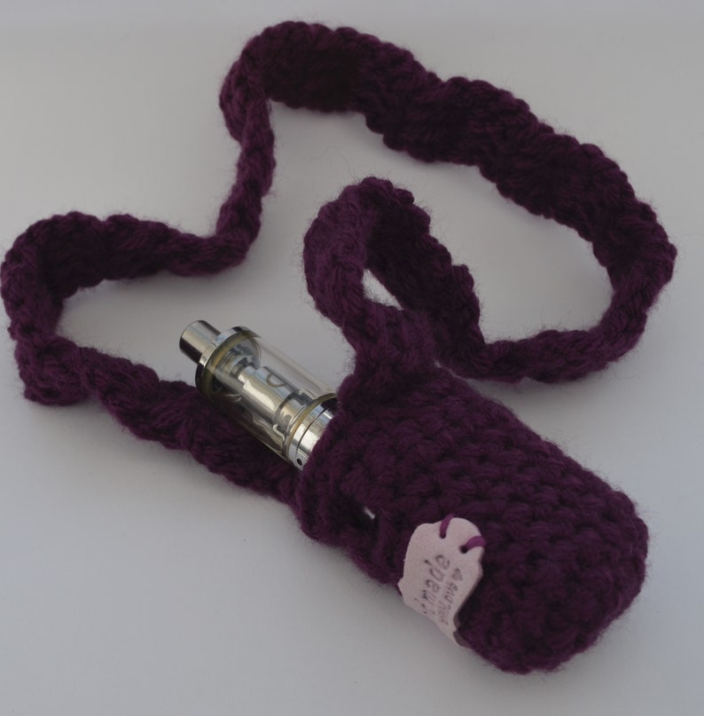 Purple Vape Box Mod Carrying Case With a Lanyard Custom Made Unique ...