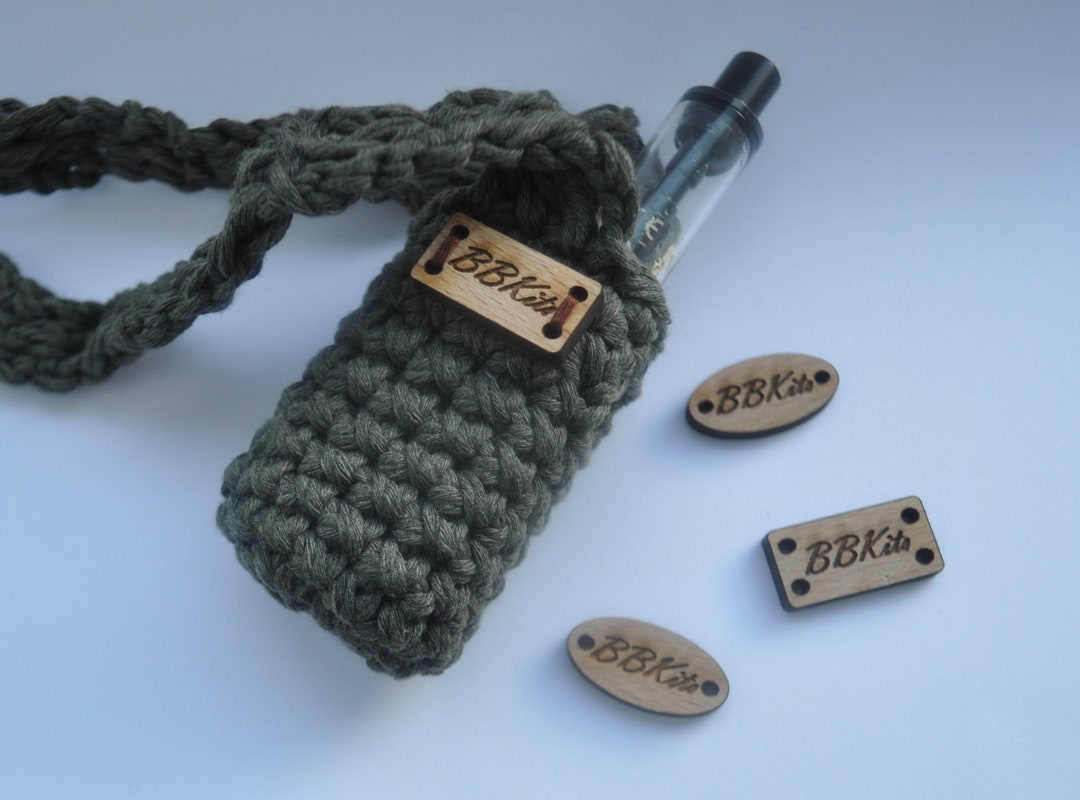 Green Cotton Fabric Vape Box Mod Tank Carrying Case Custom Made Durable ...