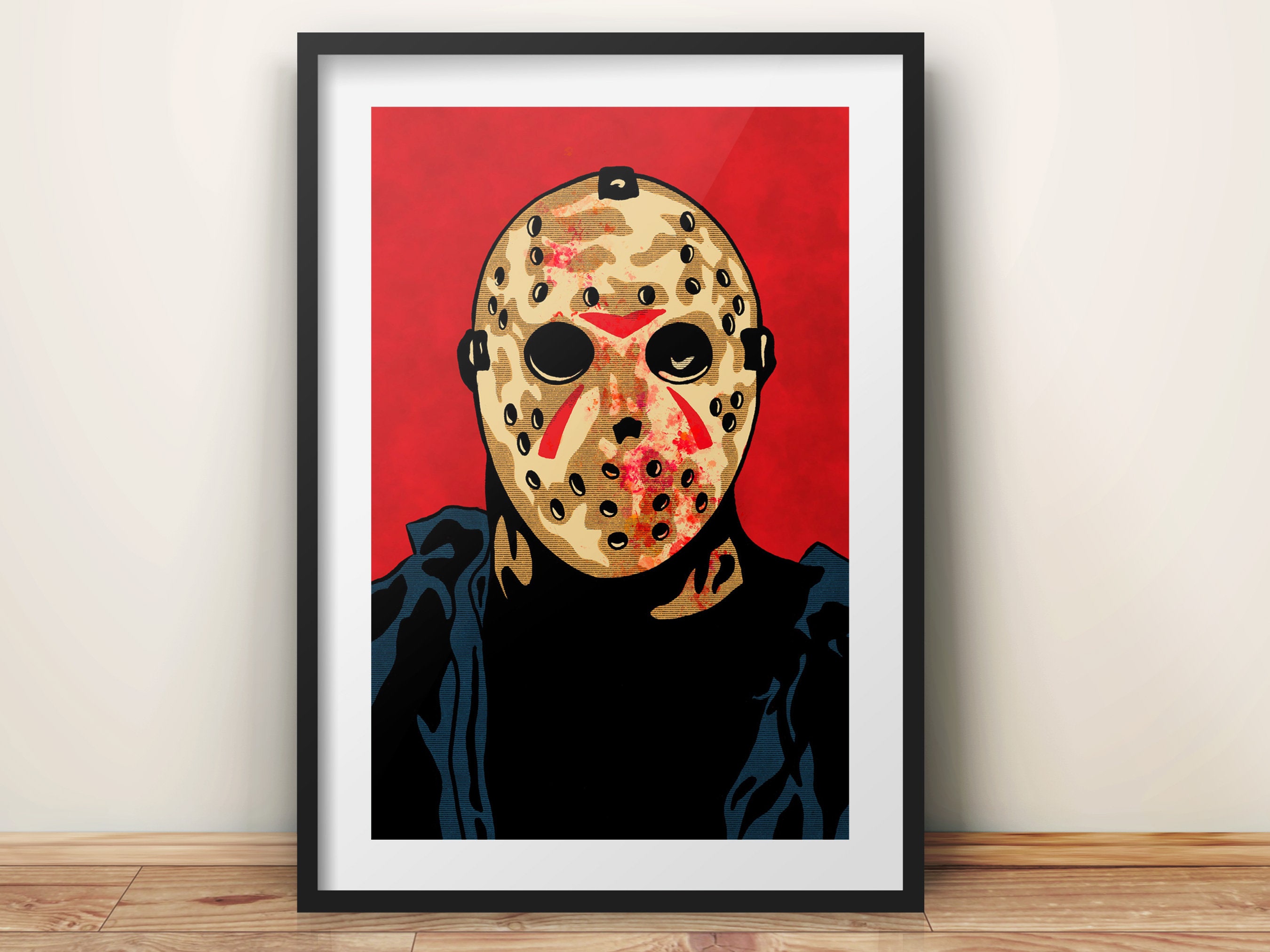 Jason Voorhees, Friday the 13th Poster - Etsy