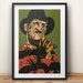 Freddy Krueger Art Print - Etsy