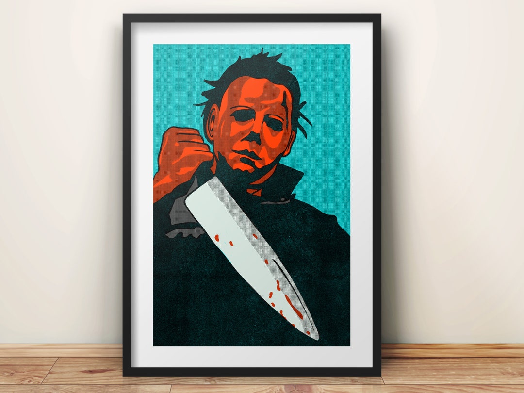 Michael Myers, Halloween Poster - Etsy