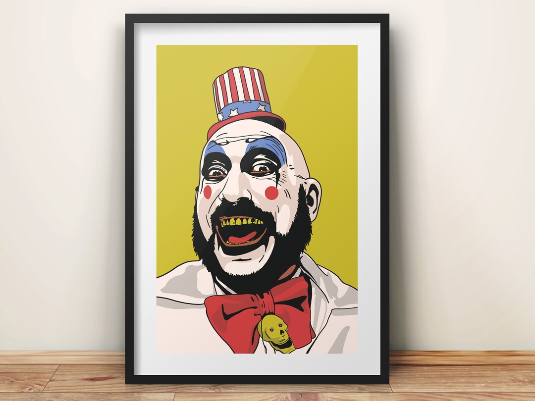 Captain Spaulding Poster - Etsy