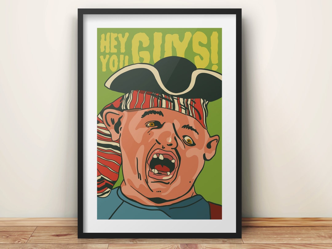 Sloth Fratelli, the Goonies Poster - Etsy