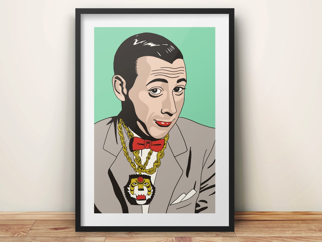 Pee-wee Herman Art Print - Etsy