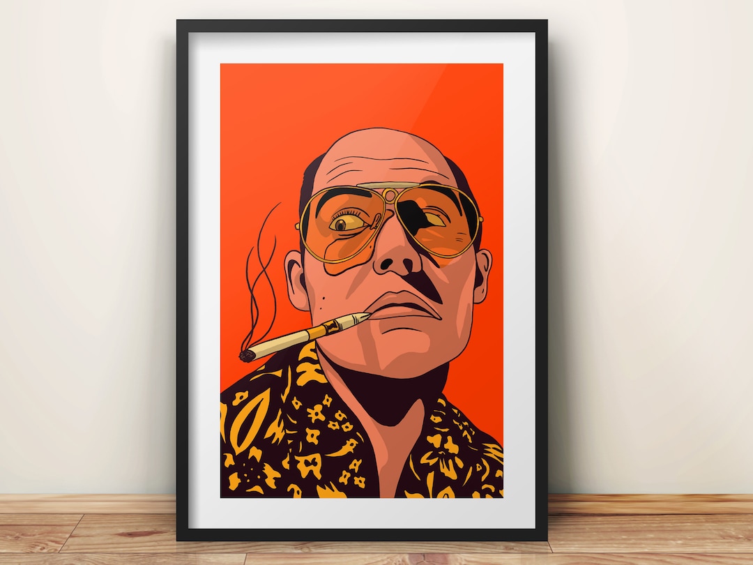 Raoul Duke Art Print - Etsy