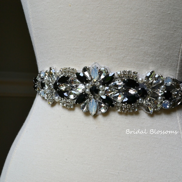 Beaded Bridal Sash - Etsy