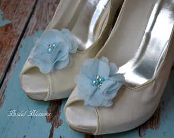 Blue Shoe Clips - Etsy