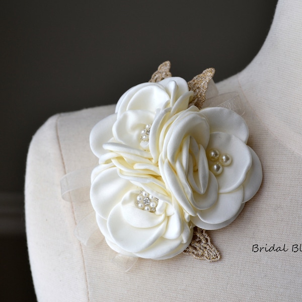 Silk Flower Corsage - Etsy