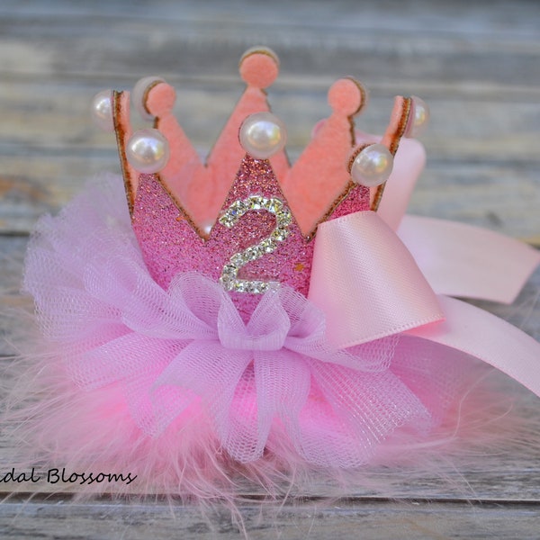 One Birthday Crown on Headband - Etsy