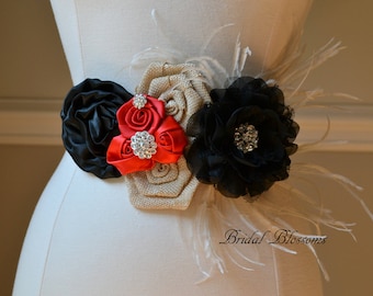 Burlap Belly Band - Etsy